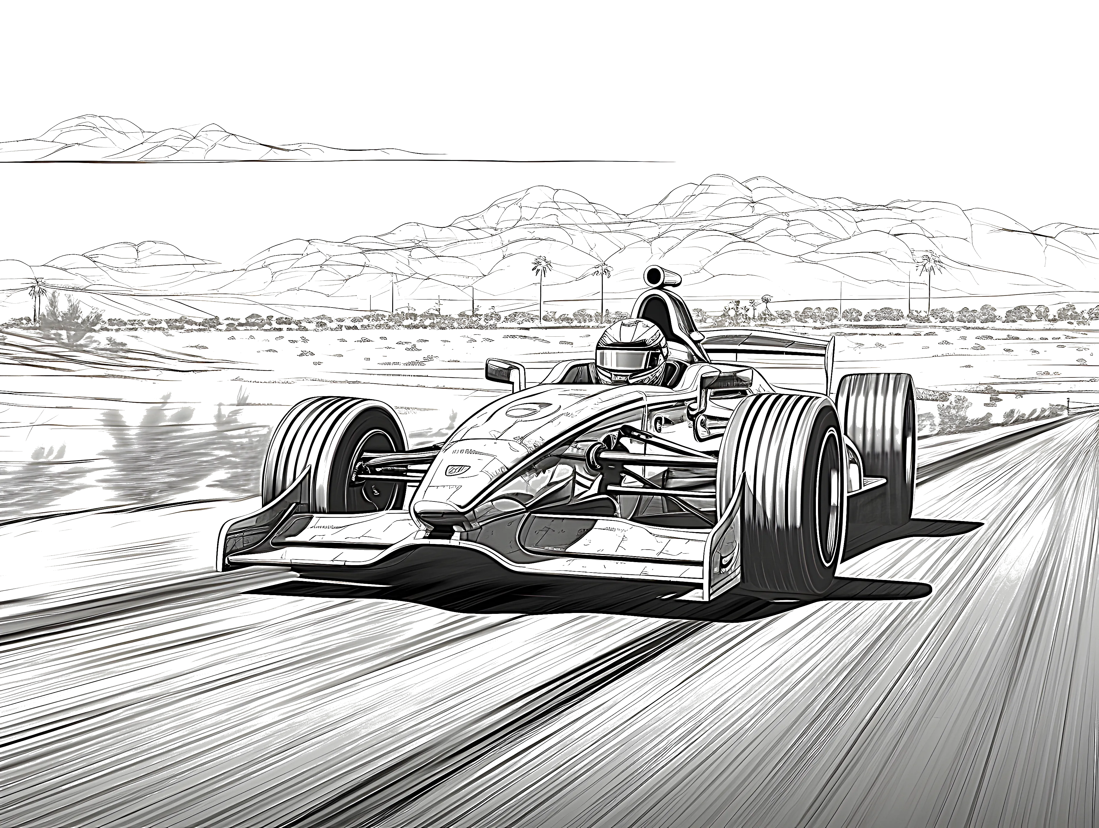 ferrari formula 1 coloring pages