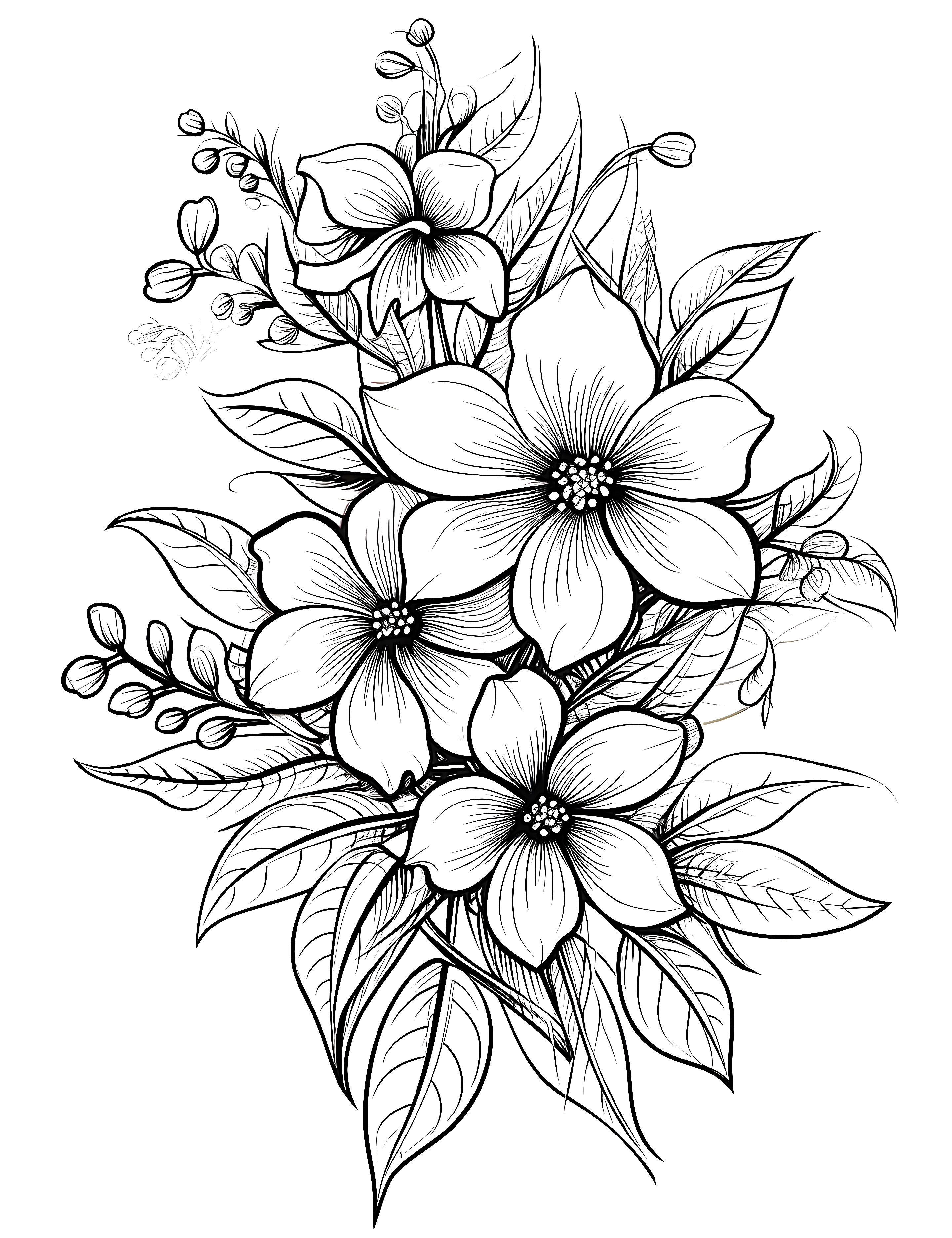 coloring pages vines