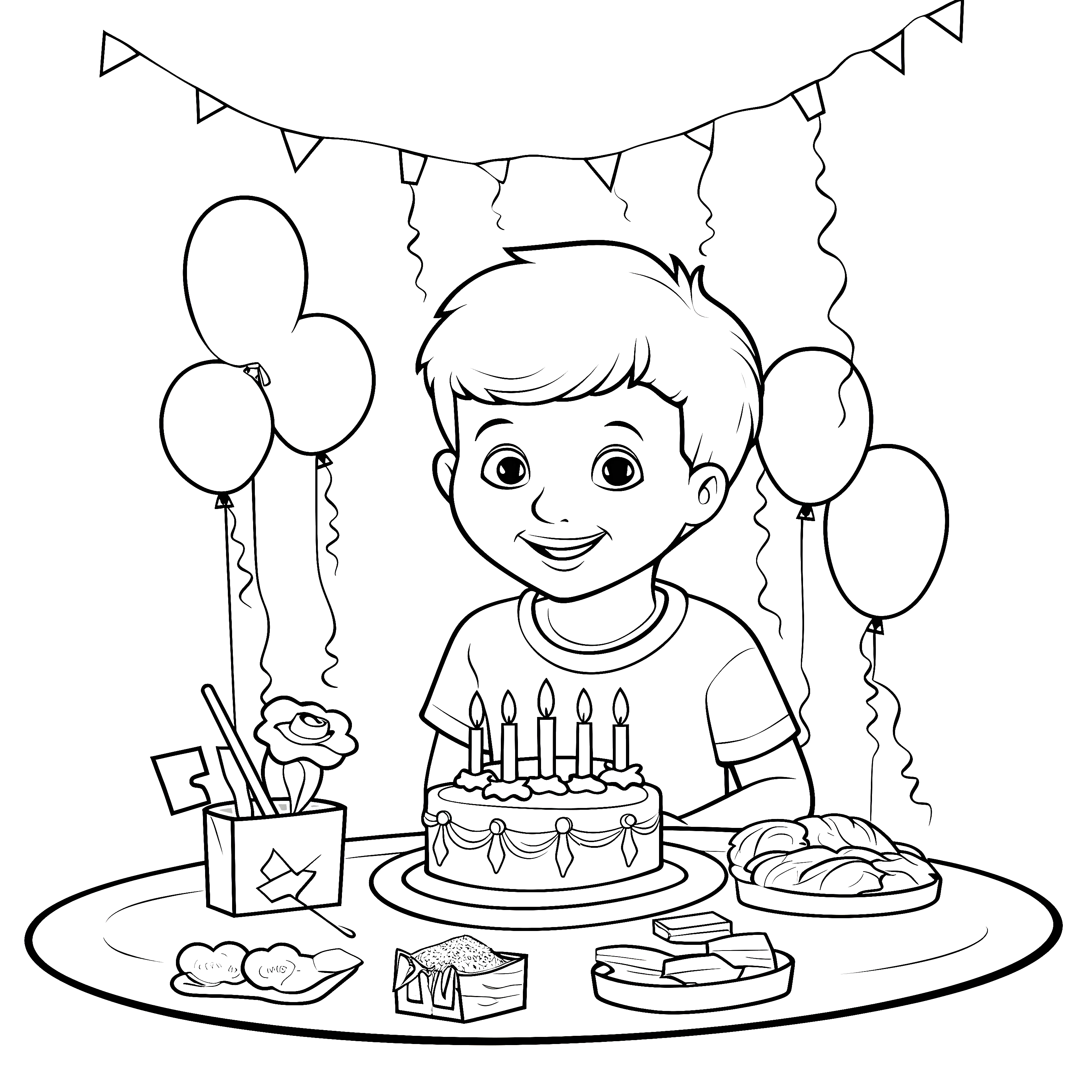 FREE Birthday Celebration Coloring Page - Download NOW 🎂 – Davinci in You