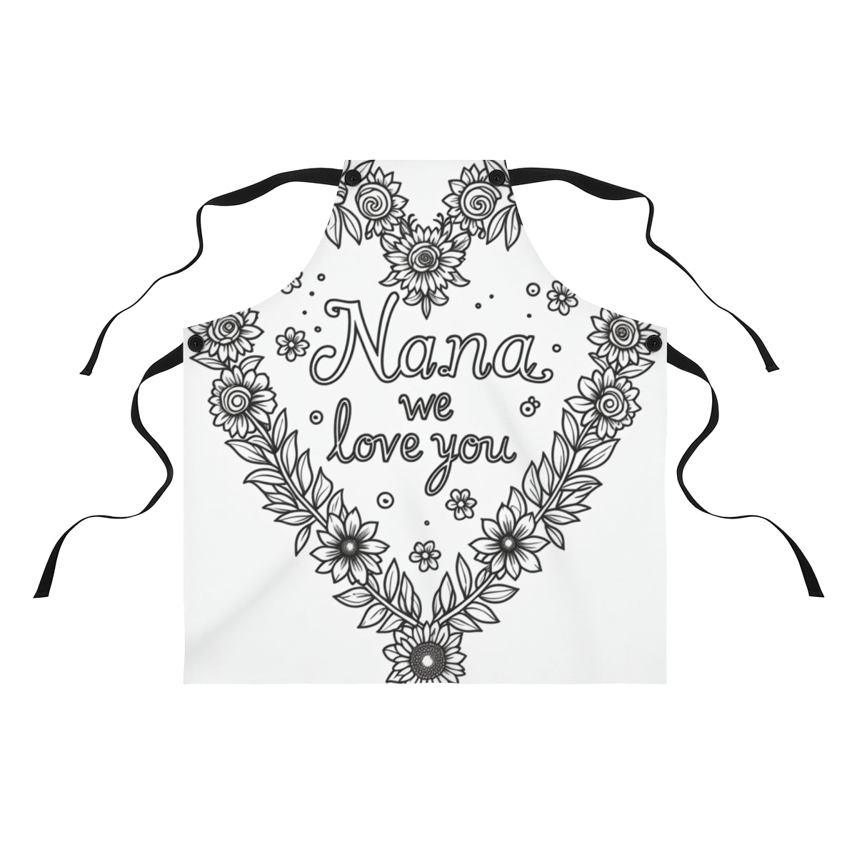 Custom Apron Coloring Kit with 10 Fabric Markers – Davinci in You