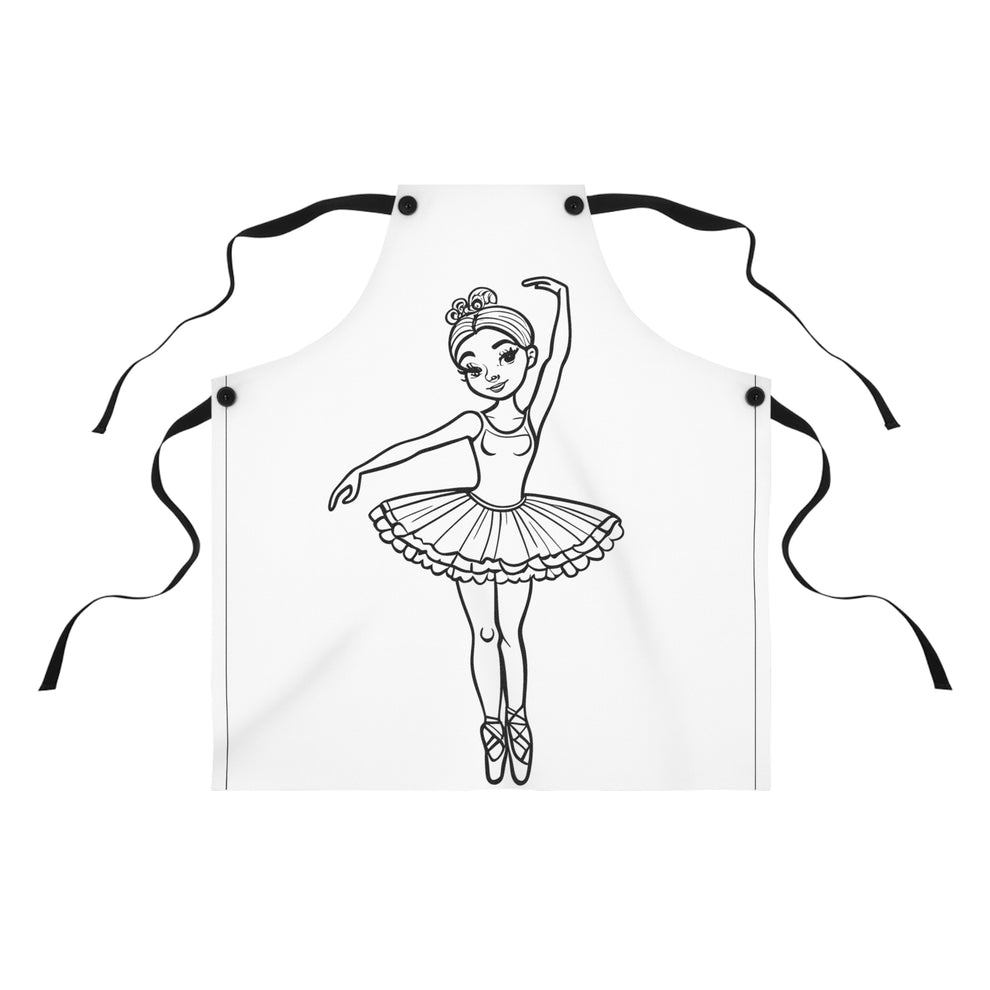 Apron Coloring Kit with 10 Fabric Markers - Ballet – Davinci in You