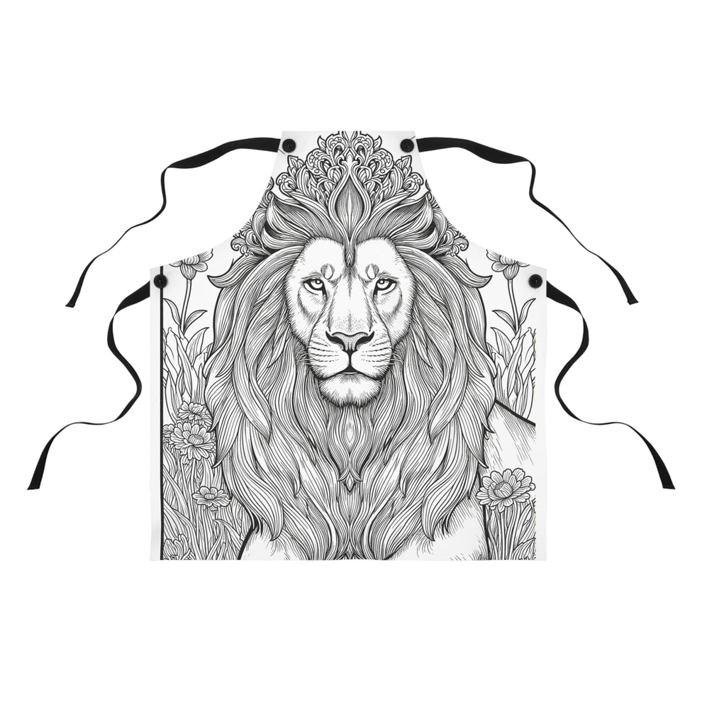 Majestic Lion Apron Coloring Kit | DaVinci in You – Davinci in You