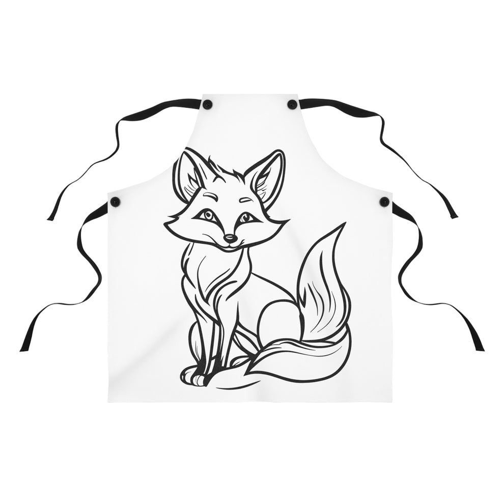 Fox Apron Coloring Kit Design | DaVinci in You – Davinci in You