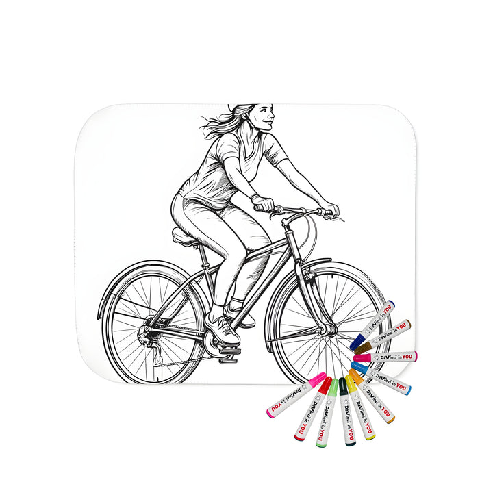 FREE Bicycle Ride Coloring Page - Printable Outdoor Activity Download ...