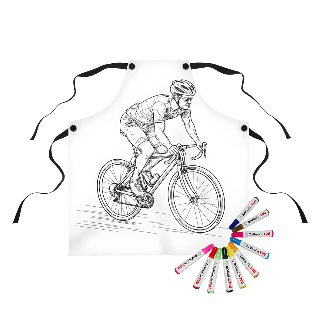 FREE Cyclist Road Bike Coloring Page Download NOW 🏆 – Davinci in You