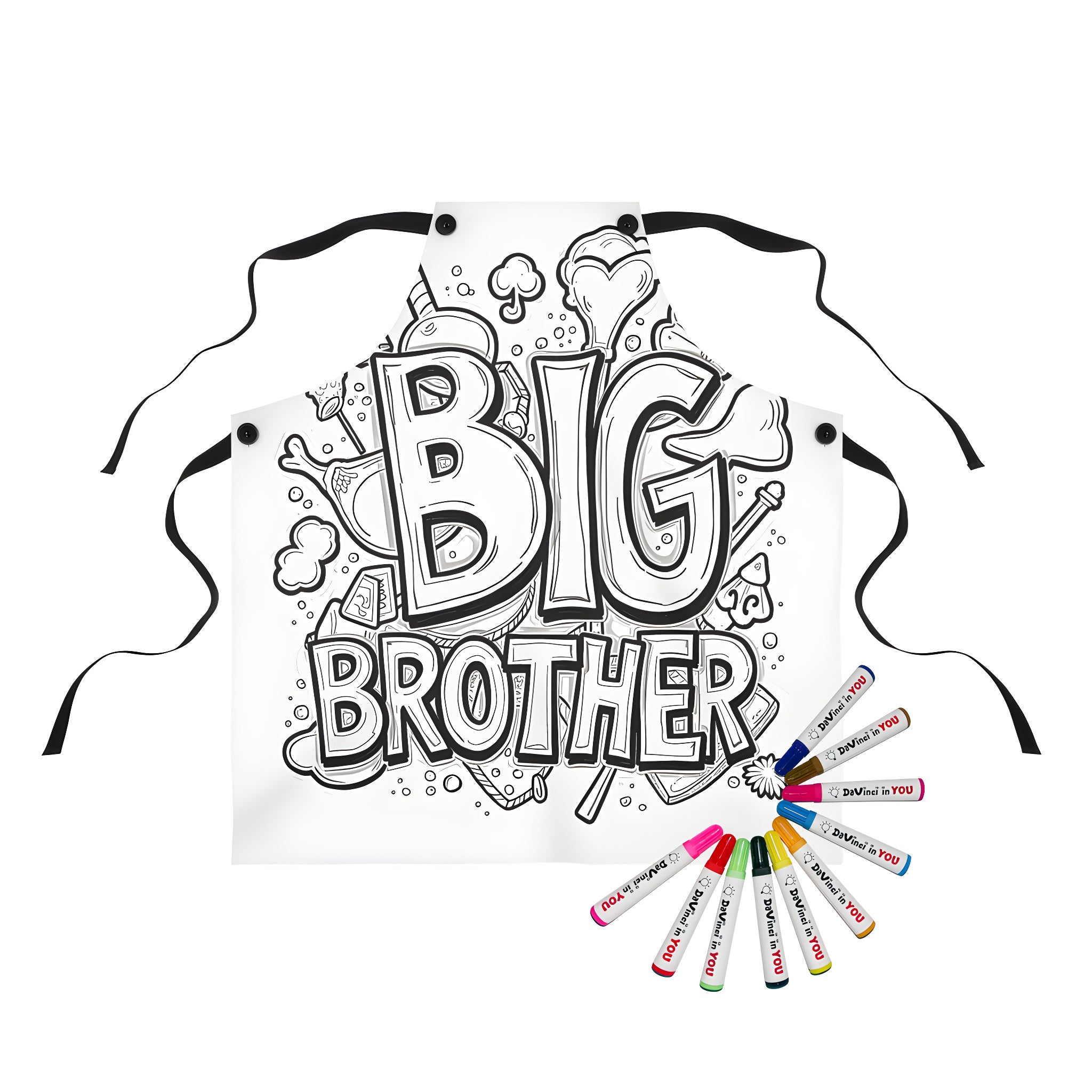 FREE Big Brother Coloring Page - Printable Download 🎂 – Davinci in You